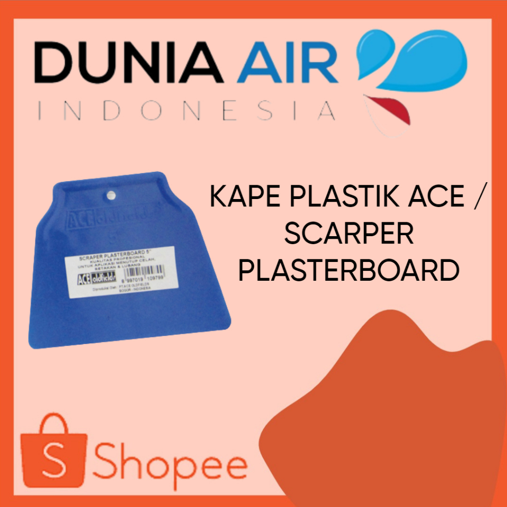 Jual ACE OLDFIELD - SCARPER PLASTERBOARD / KAPE PLASTIK / SCRAP PVC ...