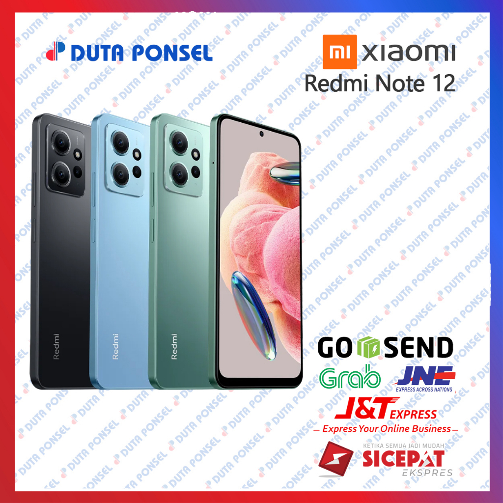 Jual Xiaomi Redmi Note 12 RAM 6/128 GB Garansi Resmi | Shopee Indonesia
