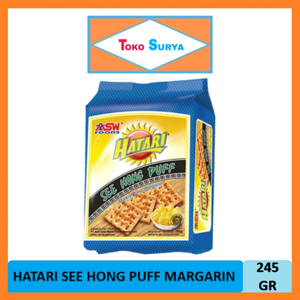 Jual Hatari See Hong Puff Margarin 245 Gr (Pcs) | Shopee Indonesia