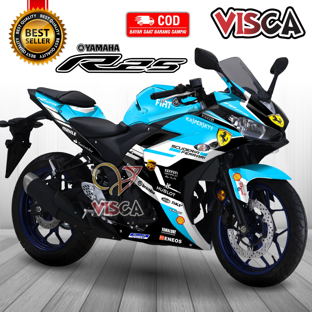 Jual Decal R25 Full Body Decal Yamaha R25 Old Stiker R25 Full Body ...
