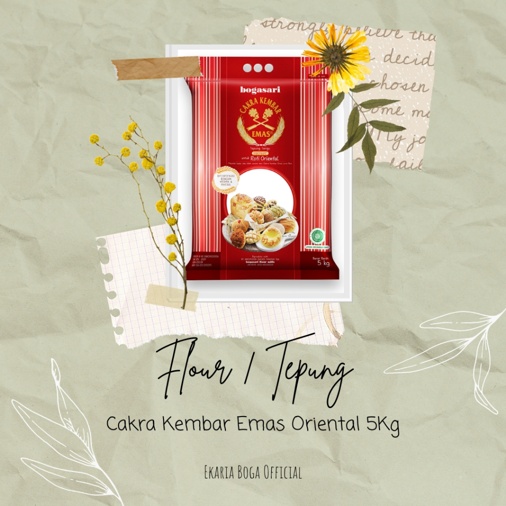 Jual FLOUR | TEPUNG | TEPUNG TERIGU | BOGASARI | CAKRA KEMBAR EMAS ...