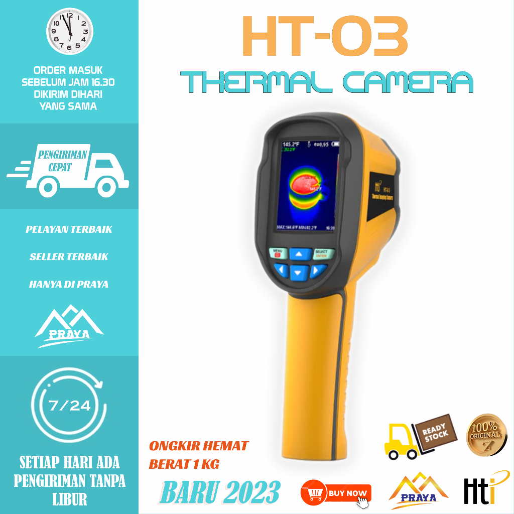 Jual HT02 THERMAL IMAGER IMAGING CAMERA HT 02 FLUKE FLIR KILLER HT03 HT ...