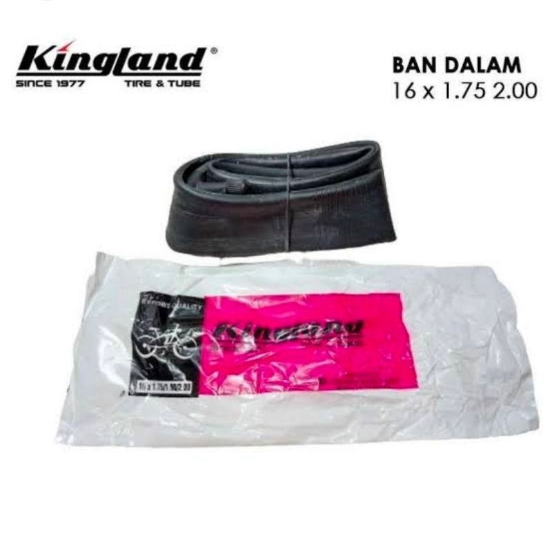 Jual Ban Dalam Sepeda 16 x 1.75 / 2.125 AV Kingland | Shopee Indonesia