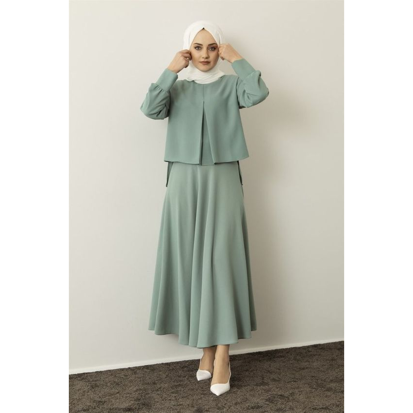 Jual Setelan Wanita Polos Rok Jumbo Set | Setelan Wanita Kekinian ...