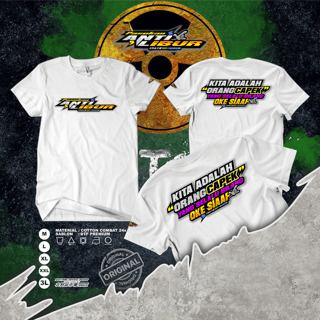 Jual Kaos Pasukan Anti Libur / Kaos Kata Kata / Kaos Viral / Kaos ... Jual Kaos Pasukan Anti Libur / Kaos Kata Kata / Kaos Viral / Kaos ...