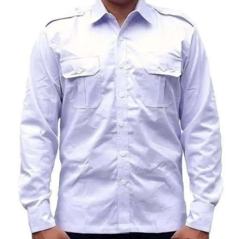 Jual kemeja pdh putih polos/seragam pdh polos berbagai macam warna ...