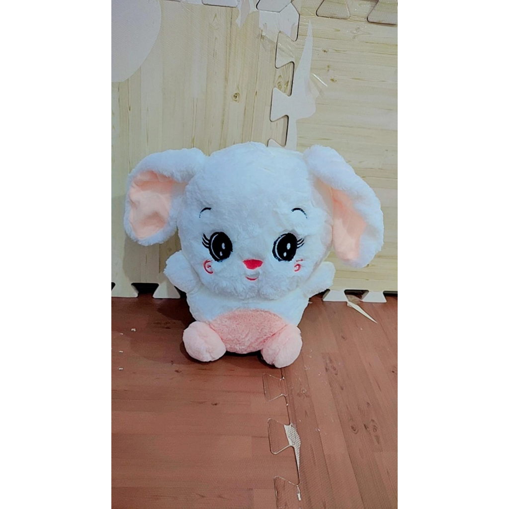 Jual BONEKA KELINCI PUTIH MAINAN ANAK - IMPORT - 40cm | Shopee Indonesia