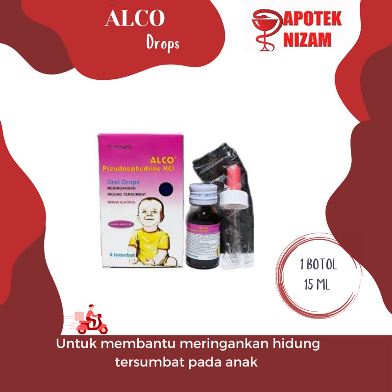 Jual Alco Drops Obat Pilek Sesak Napas Bayi | Shopee Indonesia