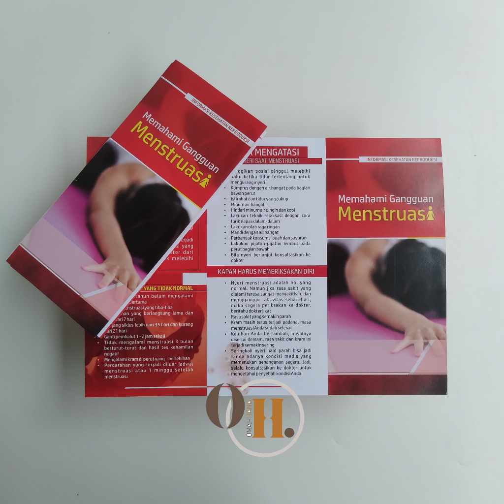 Jual Leaflet Menstruasi - Brosur Kesehatan Reproduksi Remaja - Edukasi Kespro remaja | Shopee ...