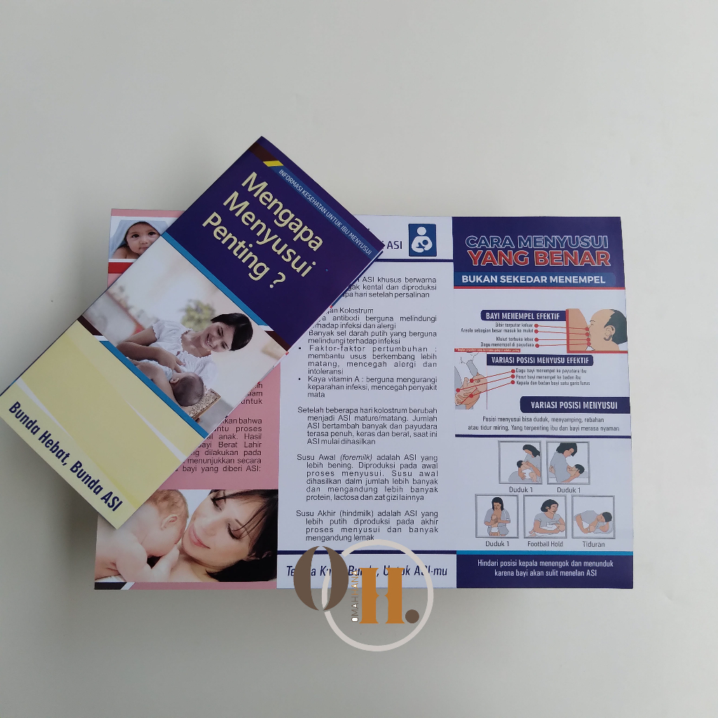 Jual Leaflet Pentingnya Menyusui - Brosur Cara Menyusui yang Benar ...