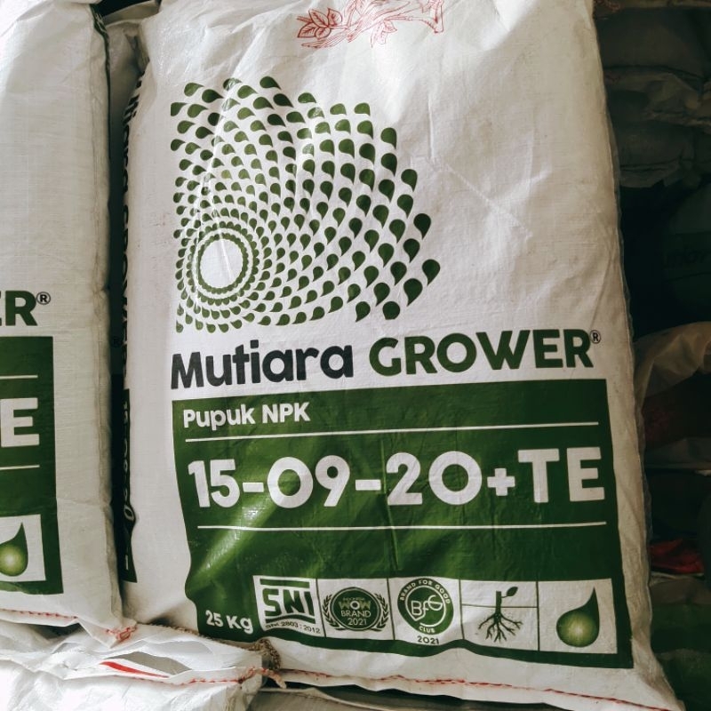 Jual NPK MUTIARA GROWER + TE ORIGINAL 25KG | Shopee Indonesia