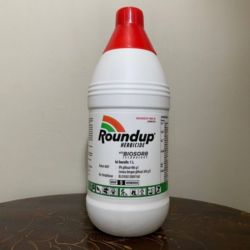 Jual ROUNDUP 486 SL | OBAT RUMPUT | HERBISIDA 1LITER | Shopee Indonesia