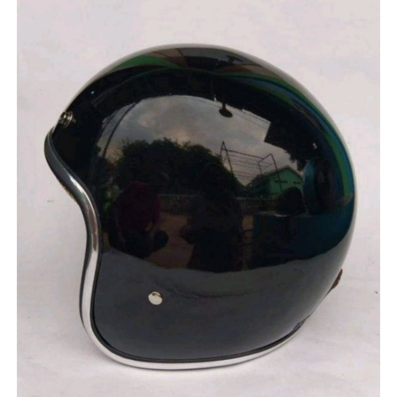 Jual Helm BOGO custom warna bisa request, bisa pakai nama (sticker ...