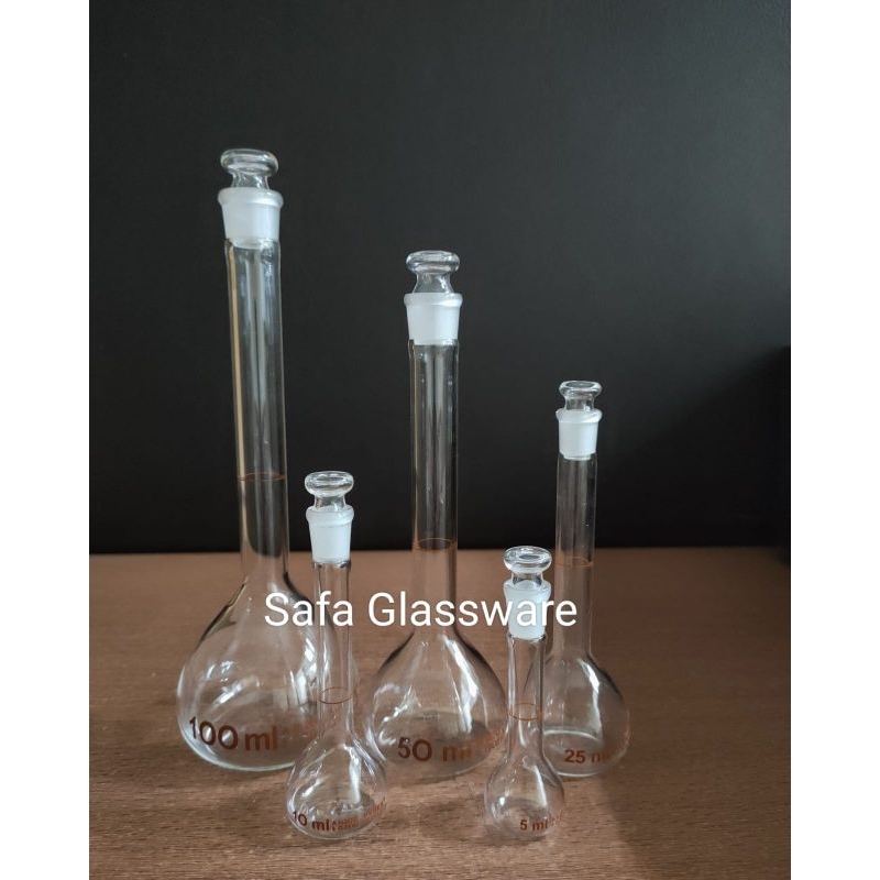 Jual Labu Ukur / Labu Takar / Volumetric Flask Pyrex | Shopee Indonesia
