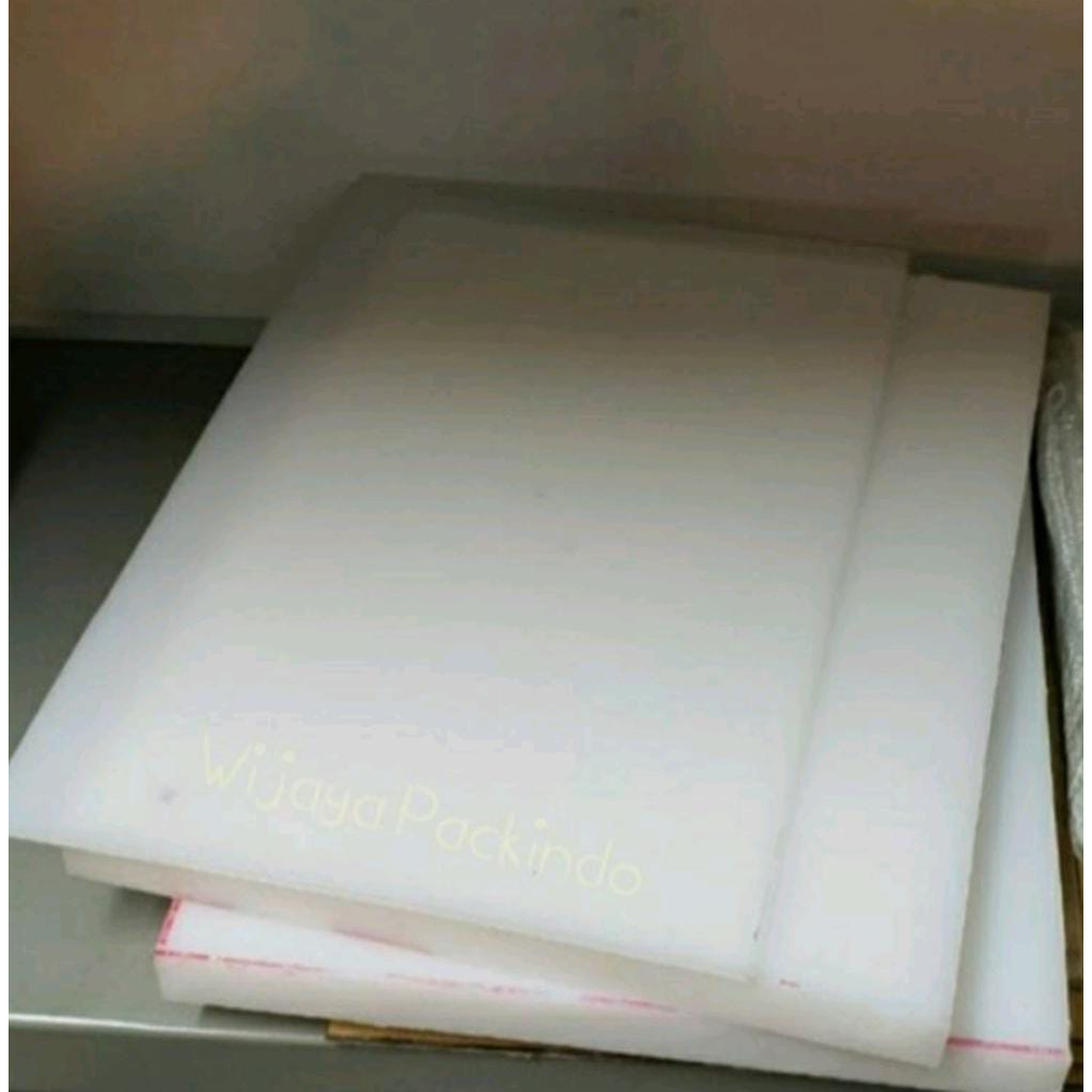 Jual Nylon PE Lembaran 6mm x 30cm x 40cm - Polyethelene Sheet Talenan Custom | Shopee Indonesia