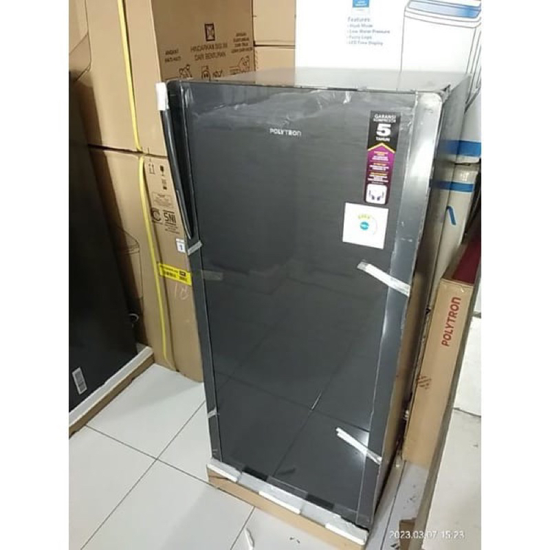 Jual Kulkas polytron 1 Pintu Belleza 180 liter handel PRA 18DMY promo ...