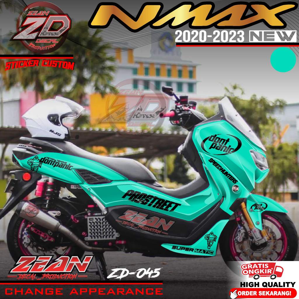 Jual (COD) TERBARU Decal Sticker Yamaha Nmax 155 New 2020 2021 2022 ...