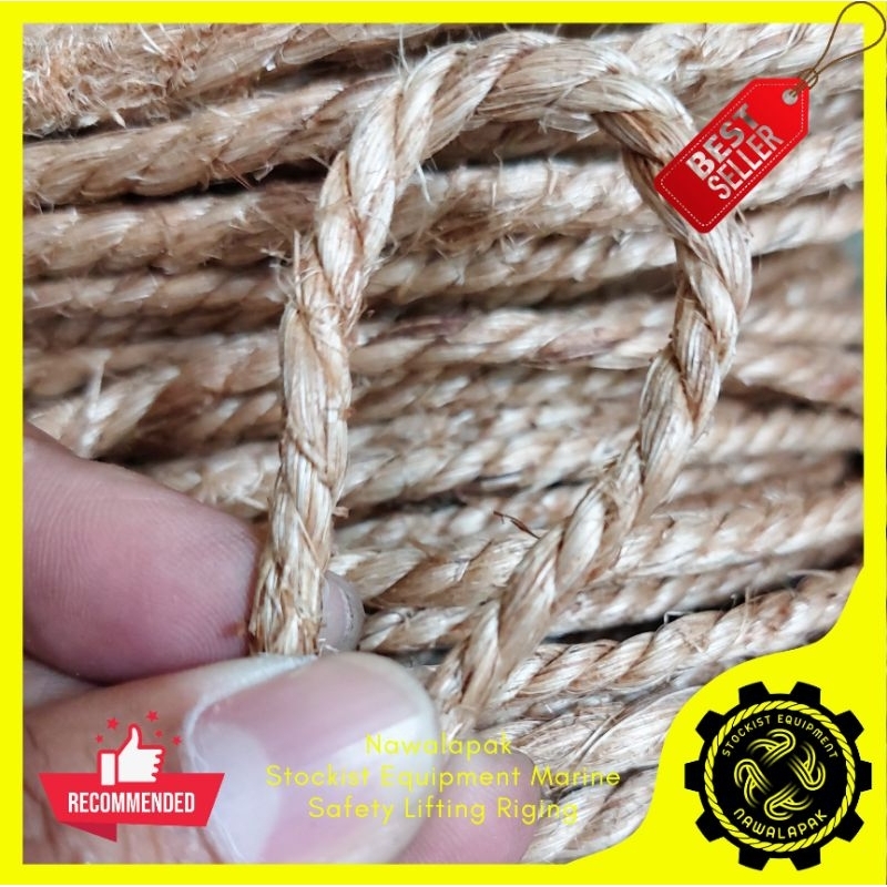 Jual Tali Tambang Manila 4mm / Tali Tampar Gurita / Harga Per 100 Meter ...