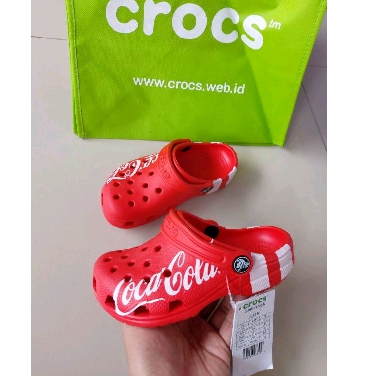 Jual Crocs Classic Clog Kids motif / Sandal Anak Crocs Classic clog ...