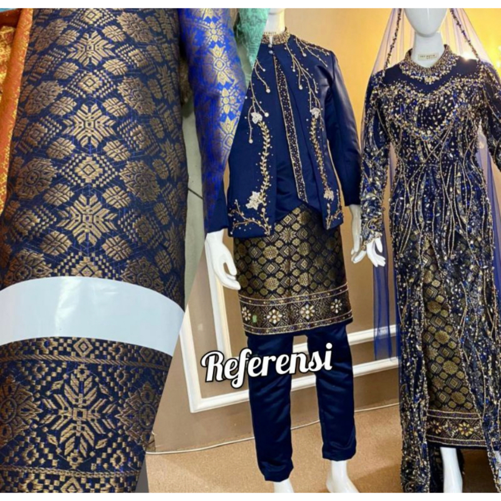 Jual REFERENSI!! Kain Sampin Pria Terbaru || Best Seller Kain Songket ...
