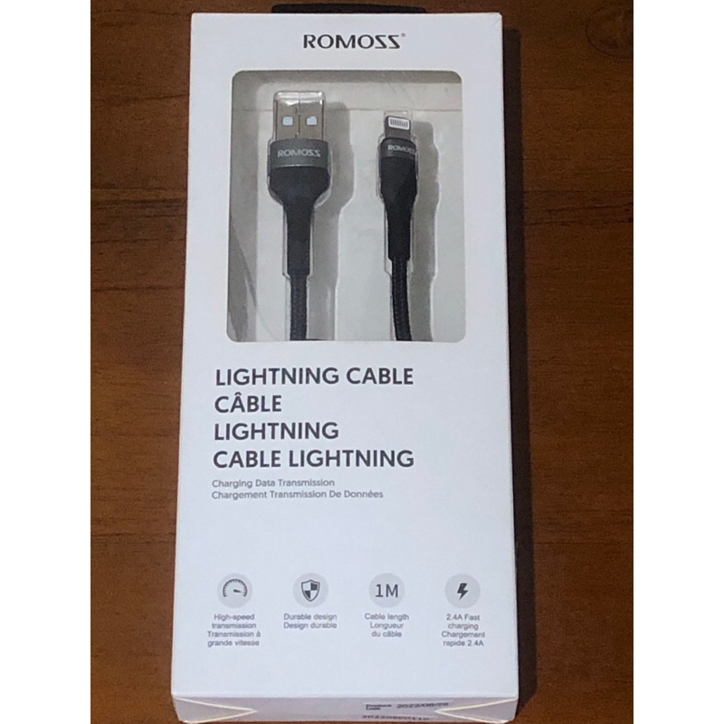 Jual Romoss Miniso Lightning Cable | Shopee Indonesia