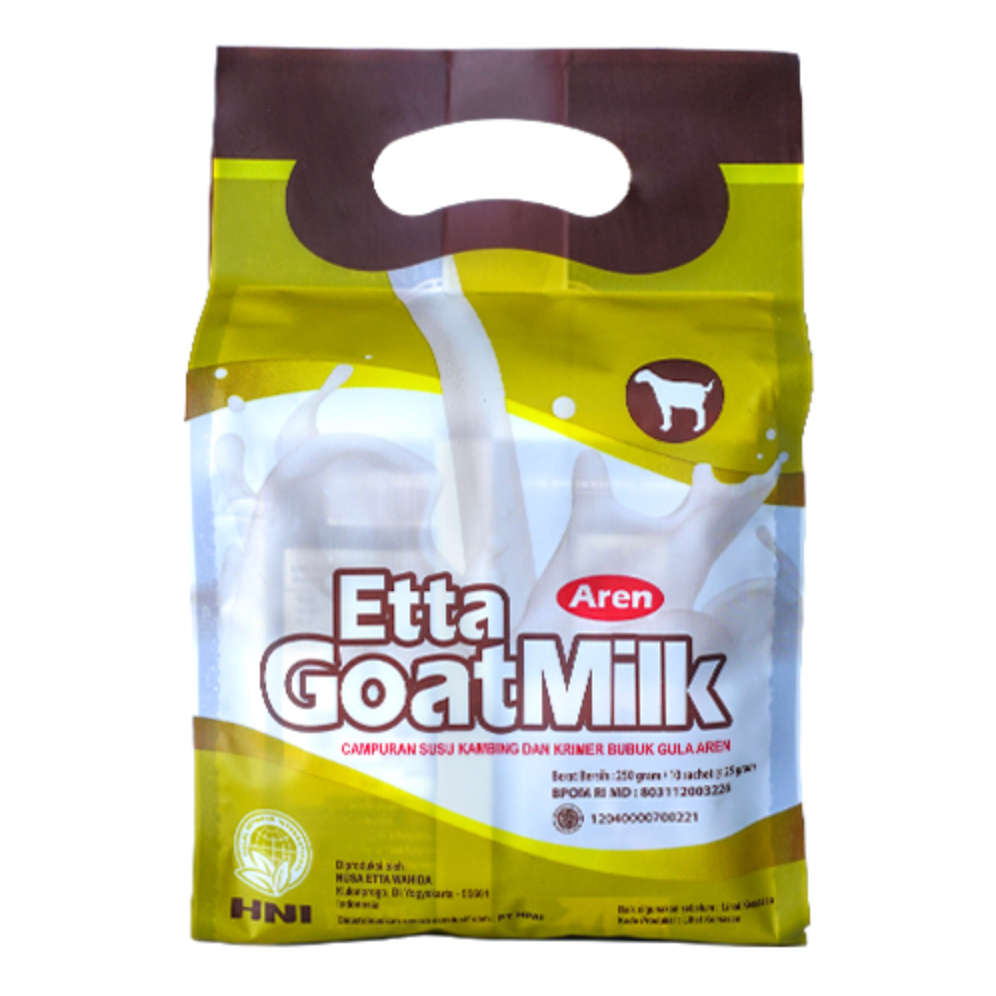 Jual ETTA Goat Milk (EGM) Aren - Isi 10 sachet x 25 gram | Shopee Indonesia