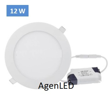 Jual Lampu Downlight LED Panel 12W Putih 12 W Watt 12Watt Tipis Bulat Inbow Kuning Warm White ...