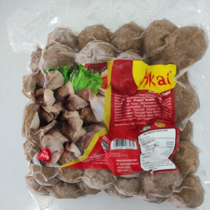 Jual AKAI Bakso Sapi 50 butir 500gr | Shopee Indonesia