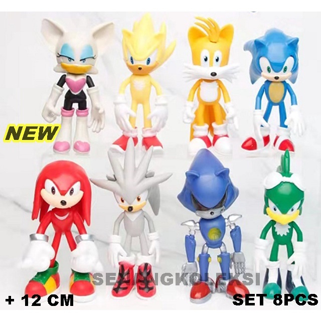 Jual SONIC ACTION FIGURE SET ISI 8 Ukuran Besar | Shopee Indonesia