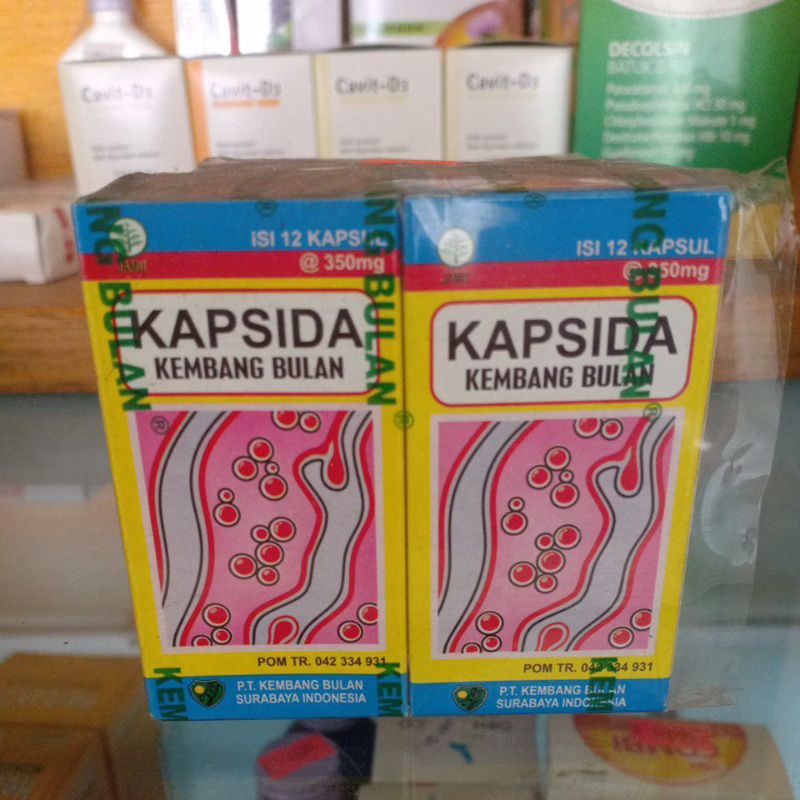 Jual Kapsida per botol isi 12 kapsul | Shopee Indonesia