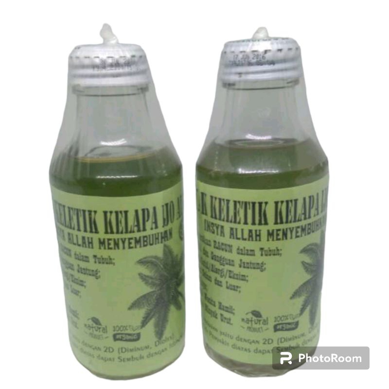 Jual minyak kelapa ijo asli / minyak keletik murni berkhasiat 150 ml ...
