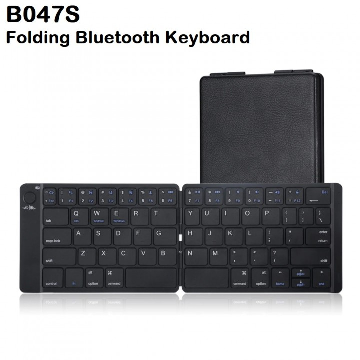 Jual B047S Universal Keyboard Folding Portable Bluetooth Keyboard ...