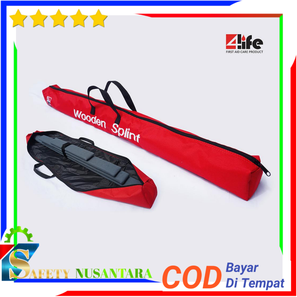 Jual Bidai Kayu 4life Wooden Splint Papan Spalk Untuk Patah Tulang 1 ...