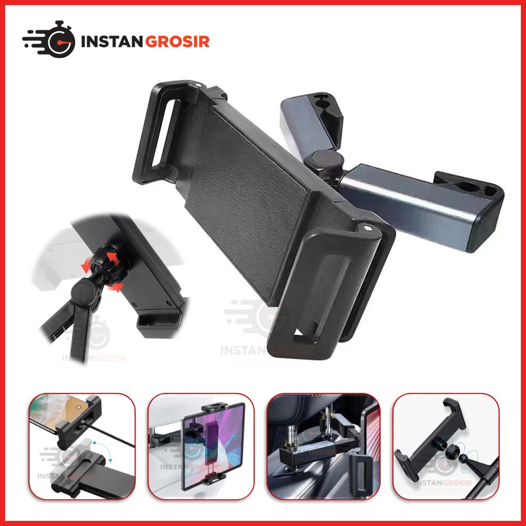 Jual Car phone holder HD63 HD-63 Alat penyangga hp jok mobil ...
