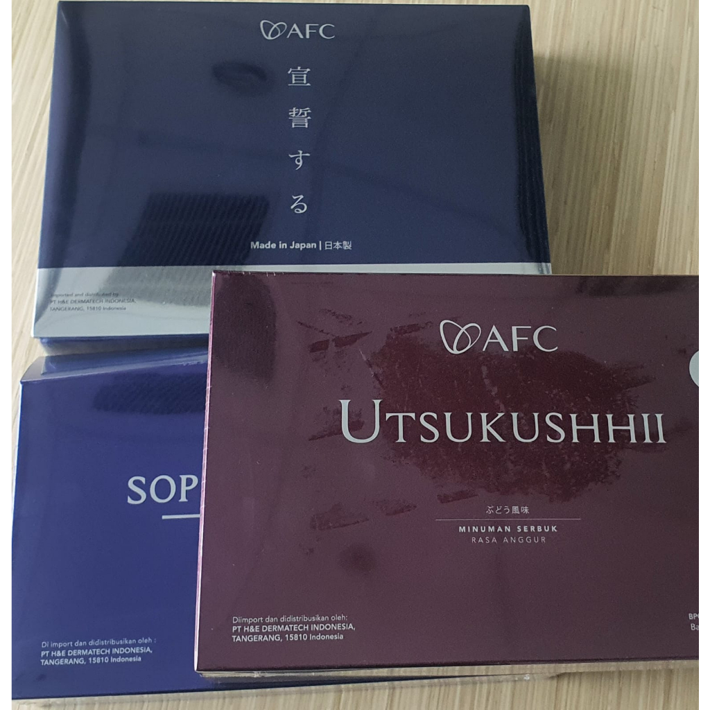 Jual UTSUKUSSHII original AFC produk jepang | Shopee Indonesia