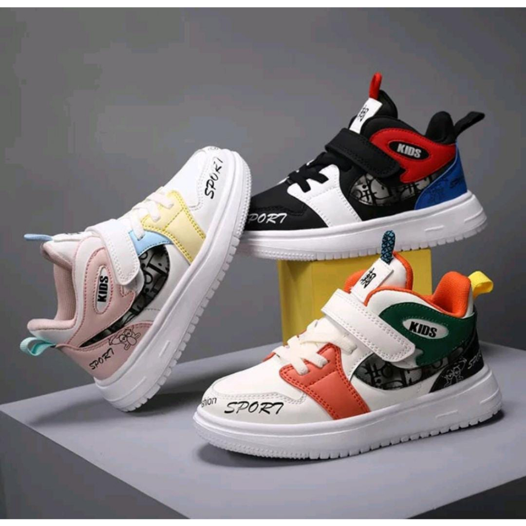 Jual TWINS - Sepatu Sneakers Anak-Anak Sepatu Kids Sport anak laki ...
