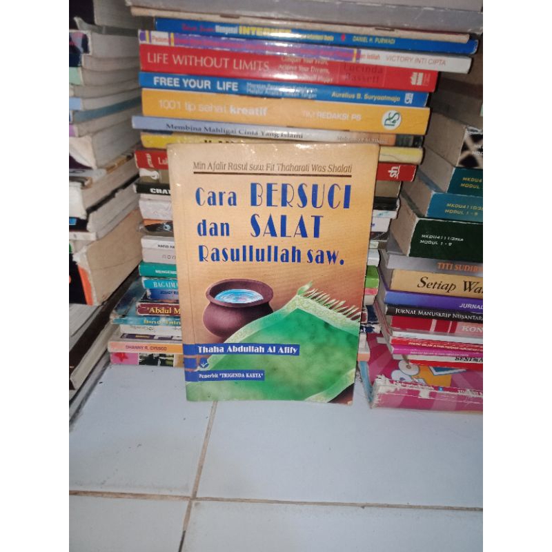 Jual BUKU ASLI CARA BERSUCI DAN SALAT RASULULLAH SAW | Shopee Indonesia