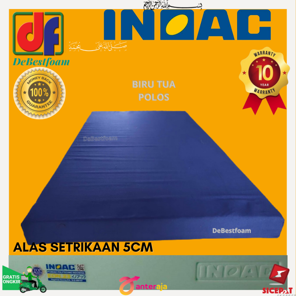 Jual ALAS SETRIKA TEBAL 5X50X120CM BUSA INOAC TAHAN PANAS BISA BUAT ...