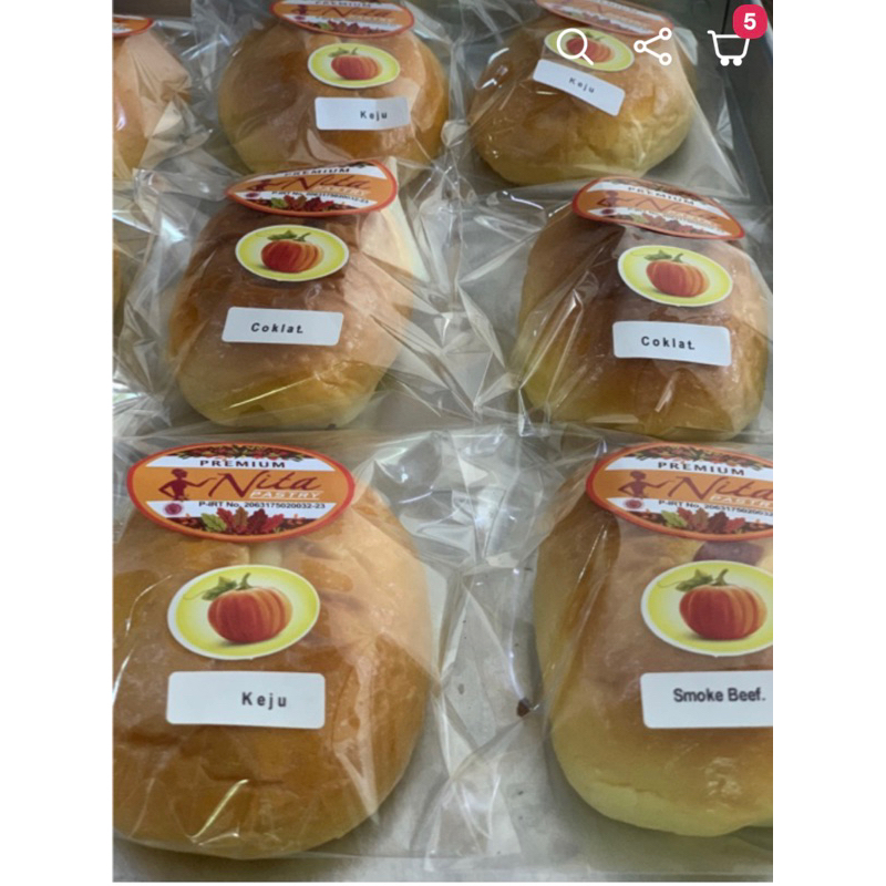 Jual Roti Mini Pumpkin | Shopee Indonesia