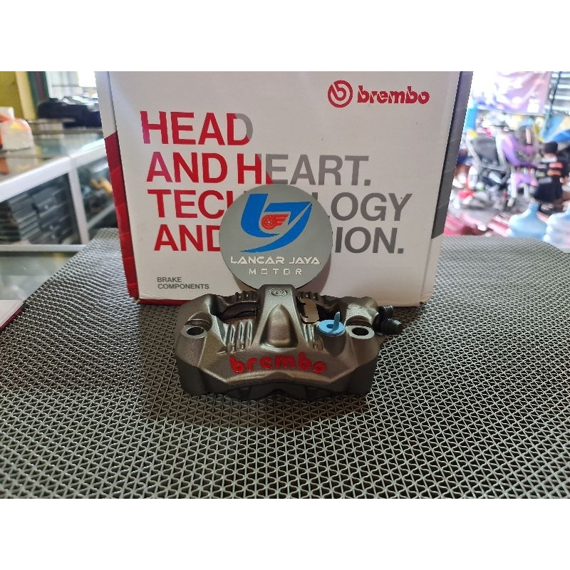 Jual Kaliper Brembo monoblok GP4RS kanan pitch 108 | Shopee Indonesia