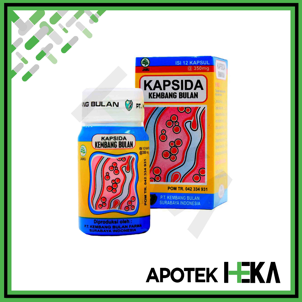 Jual Kapsida Kembang Bulan isi 12 Kapsul - Obat Bisul Jerawat Gatal ...