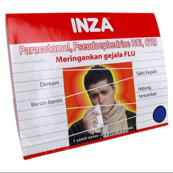 Jual Inza Strip 4's Tablet Konimex / Obat Flu / Obat Demam / Obat Sakit ...