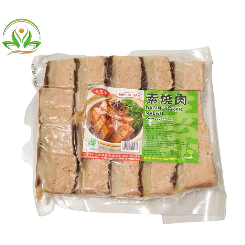 Jual Tian En Xiang Vege Layer Meat / sam can bak / daging lapis 450g ...