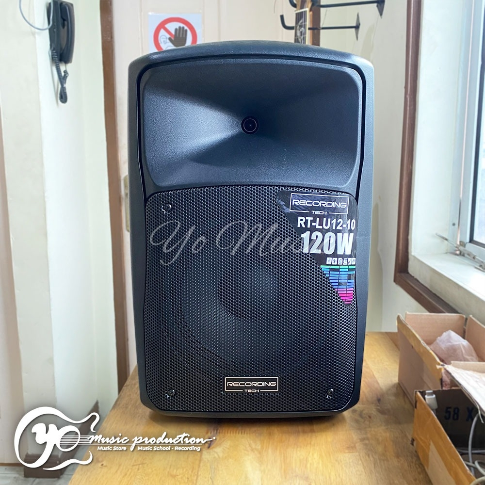 Jual Speaker Portabel Recording Tech RT-LU12-10 120W Free 2 Mic ...