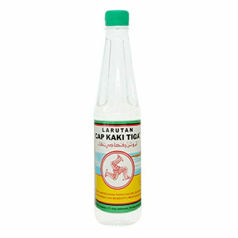 Jual LARUTAN BOTOL PENYEGAR PANAS DALAM CAP KAKI TIGA (200ML/500ML) | Shopee Indonesia