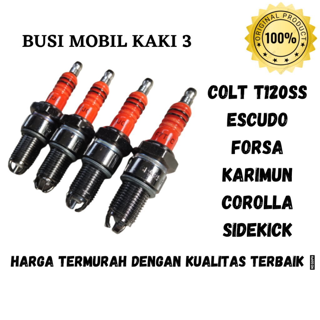 Jual BUSI RACING MOBIL MITSUBISHI COLT T120SS ESCUDO COROLLA FORSA ...