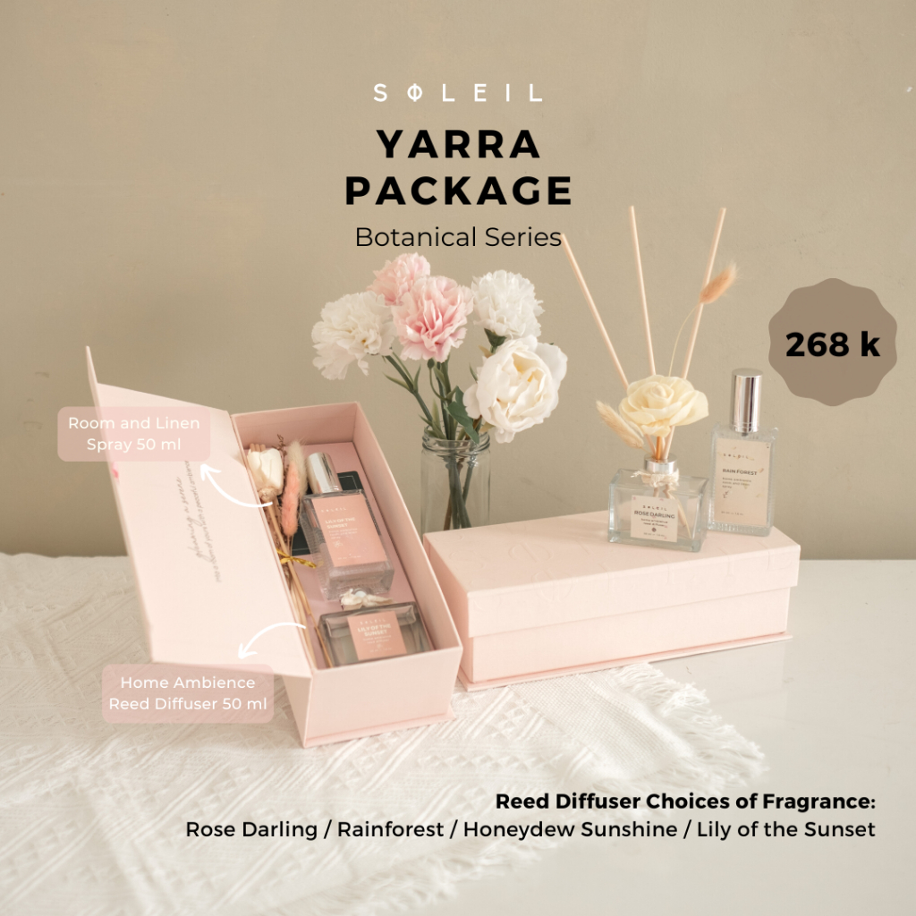 Jual Soleil Home - YARRA PACKAGE - Reed Diffuser GIFT SET (Hampers ...