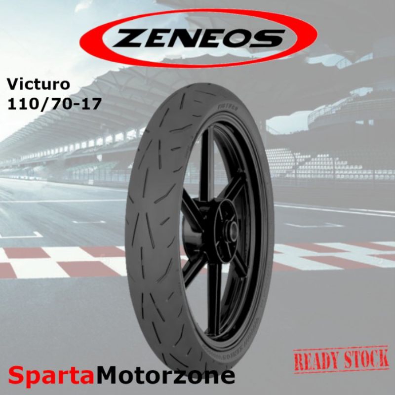 Jual Zeneos Victuro 110/70 17" SOFT COMPOUND | Shopee Indonesia