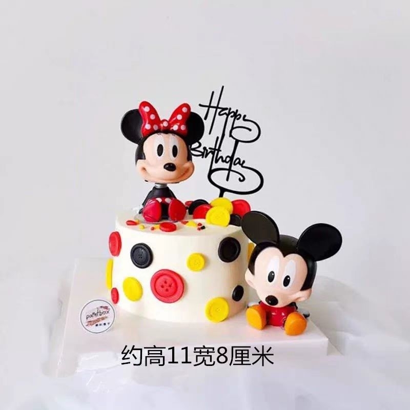Jual Topper Goyang Kepala Minie Mouse Merah dan Mickey Mouse Merah ...