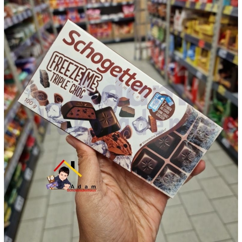Jual Schogetten Freeze Me Triple Choc LIMITED EDITION | Shopee Indonesia